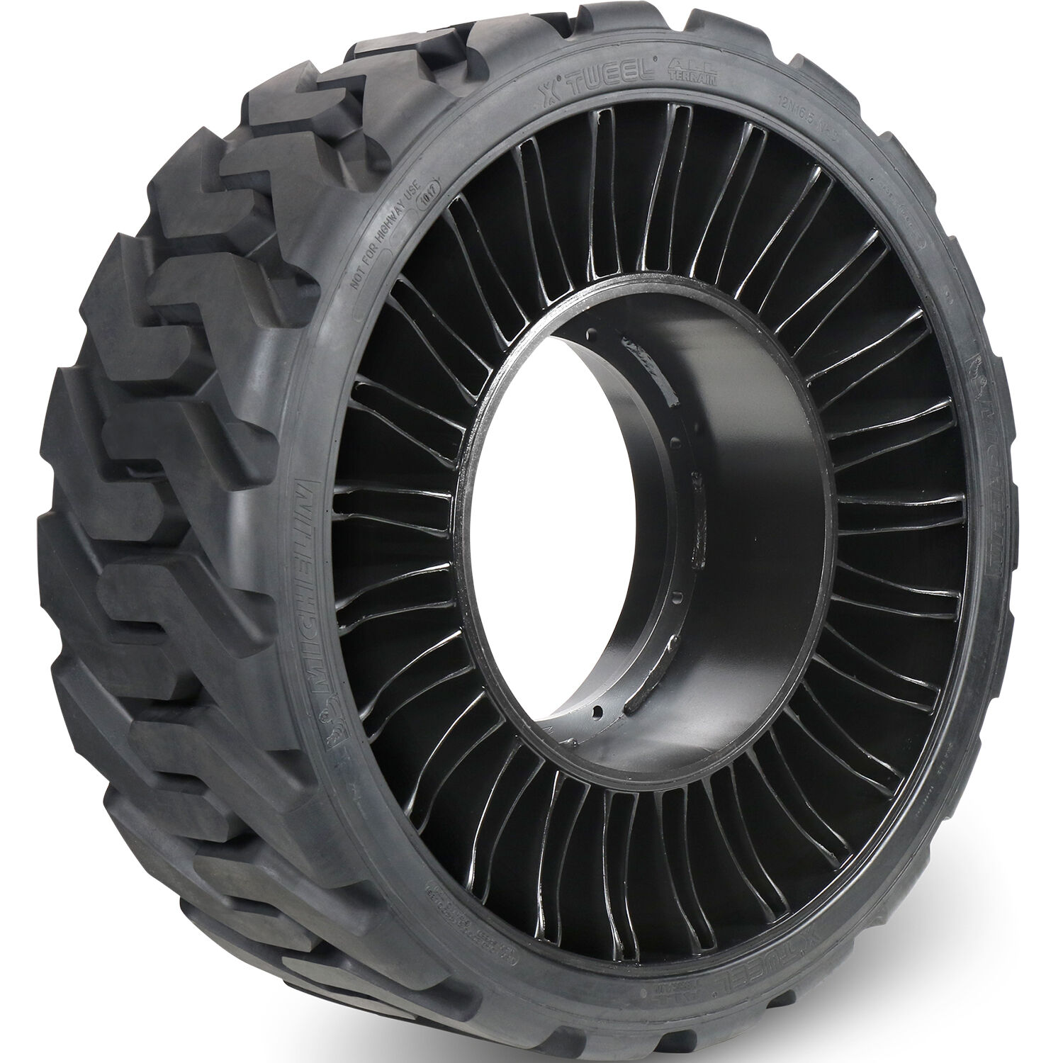 Michelin X Tweel SSL 12N16.5 131A3 All Terrain Airless Radial Tire